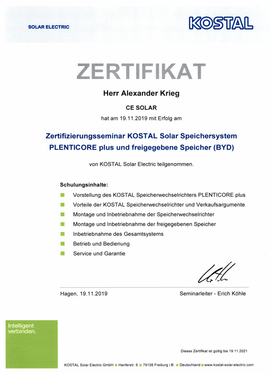 Über uns – CE Solar